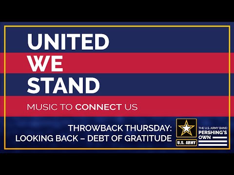 Throwback Thursday: Looking Back - "Debt of Gratitude"