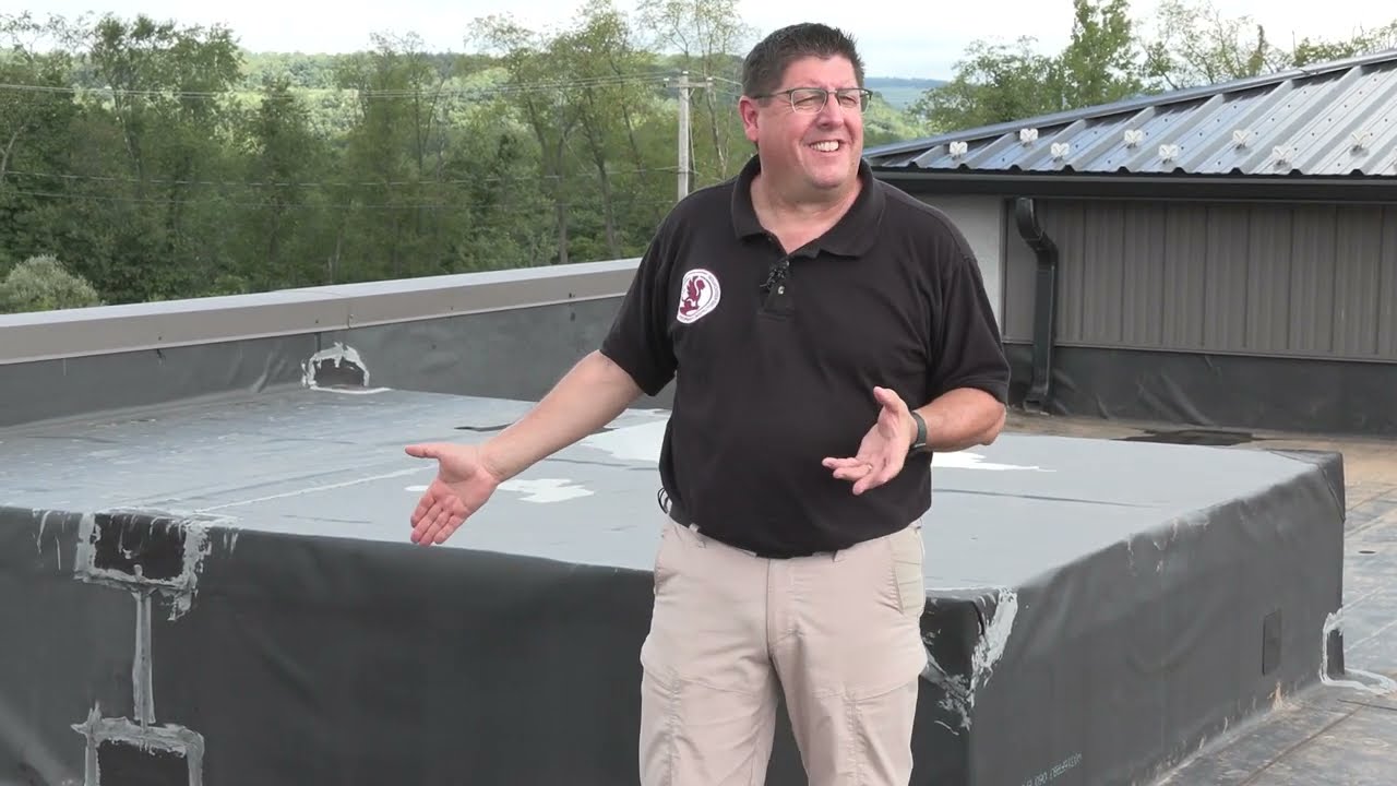 Commercial Property Roof Inspection at InterNACHI's Pennsylvania House of Horrors®