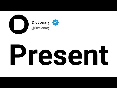 Present Meaning In English