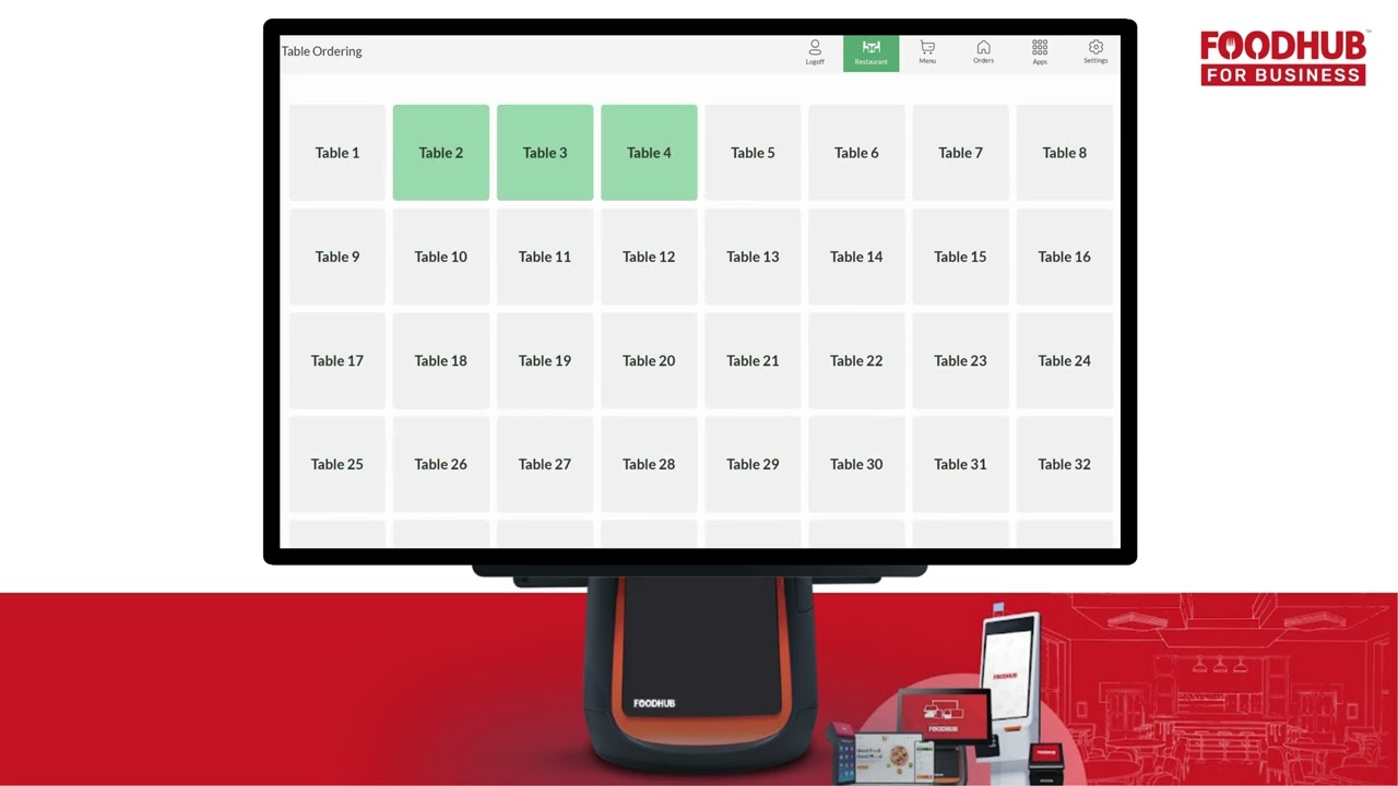 EPOS: How to place restaurant orders