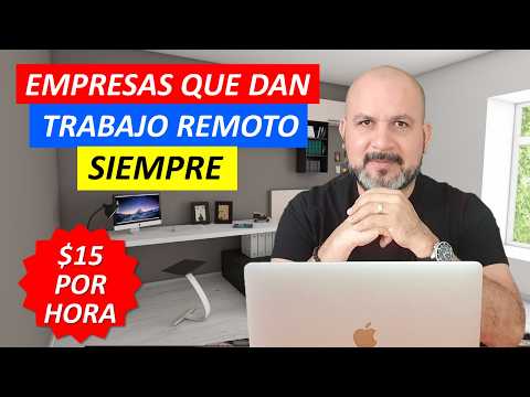 5 Empresas para Trabajar Desde Casa en 2025 (Trabajos Remotos)