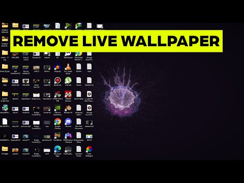 How to Remove Live Wallpaper From Windows 11