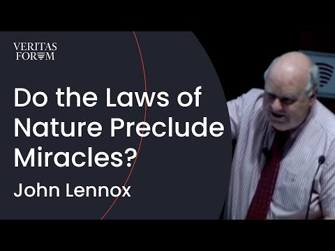 Do the Laws of Nature Preclude the Possibility of Miracles? | John Lennox at Harvard
