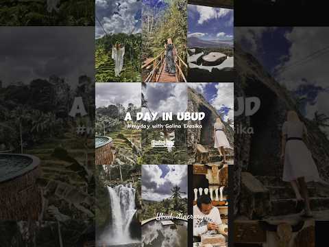 Ubud itinerary, dalam 1 hari #ubudbali #itinerary #destination #popular #travel #bali