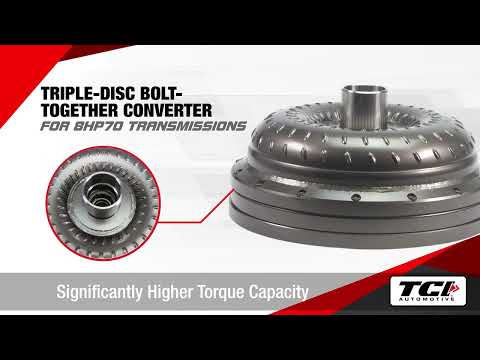 TCI Triple-Disc Bolt-Together 8HP70 Torque Converter for Dodge Gen III Hemi Engines