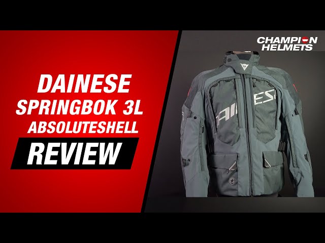 Buy Dainese Springbok 3L Absoluteshell Jacket 64H + Free Shipping! | 10 ...
