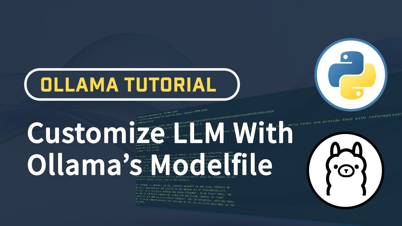 Customize Ollama LLM Models With Python & Ollama API