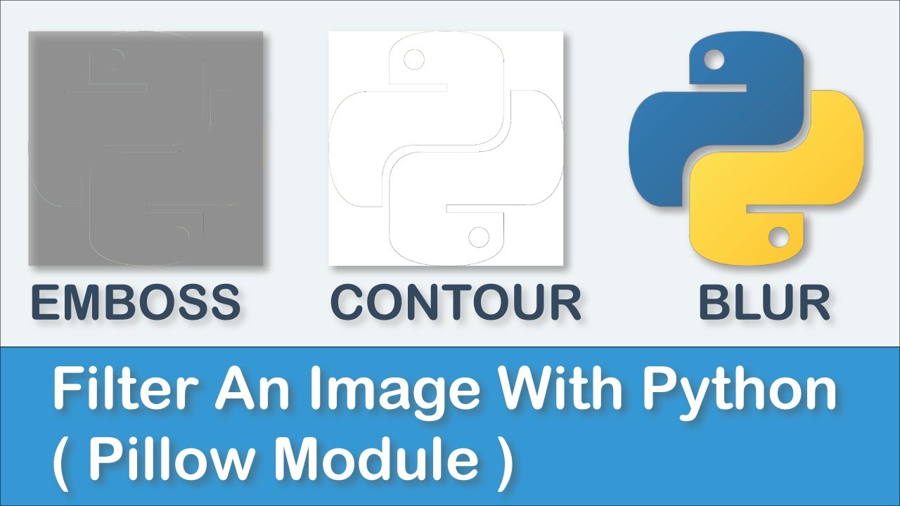Filter An Image With Python ( Pillow Module )