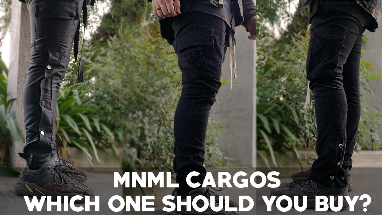MNML.LA Cargo Pants SHOOTOUT - Snap, Zipper, and Snap Zipper Compared!