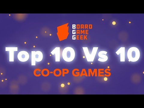 BoardGameGeek Top 10 vs 10 - Co-op Games