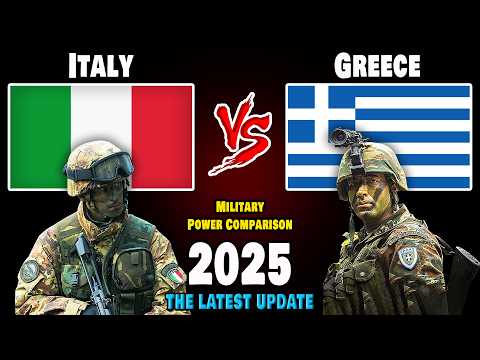 Italy vs Greece Military Power Comparison 2025 | Greece vs Italy Military Power 2025