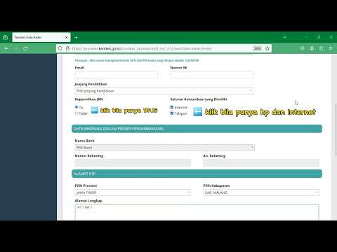 Memasukkan Data Kader ke Microsite Promkes