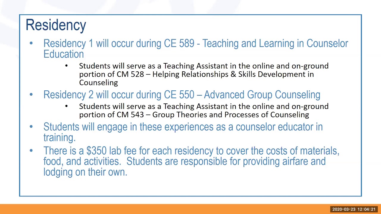 CES Online Program Overview 3.23.2020