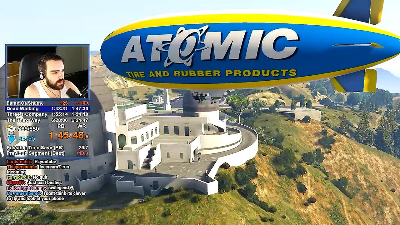 The First Ever Blimp Strat In A Speedrun (GTA 5) - DarkViperAU