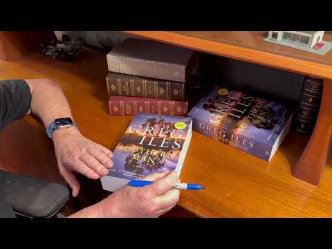 Autographed copies of Southern Man by Greg Iles -- support your local indie bookstore!