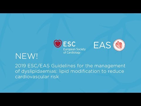 New ESC/EAS Dyslipidaemia Guidelines out now - what is new?