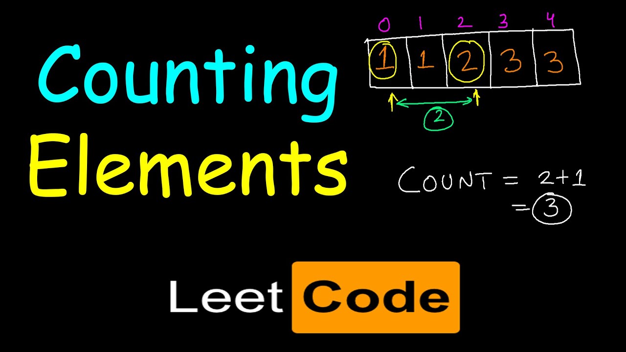 Counting elements | Leetcode