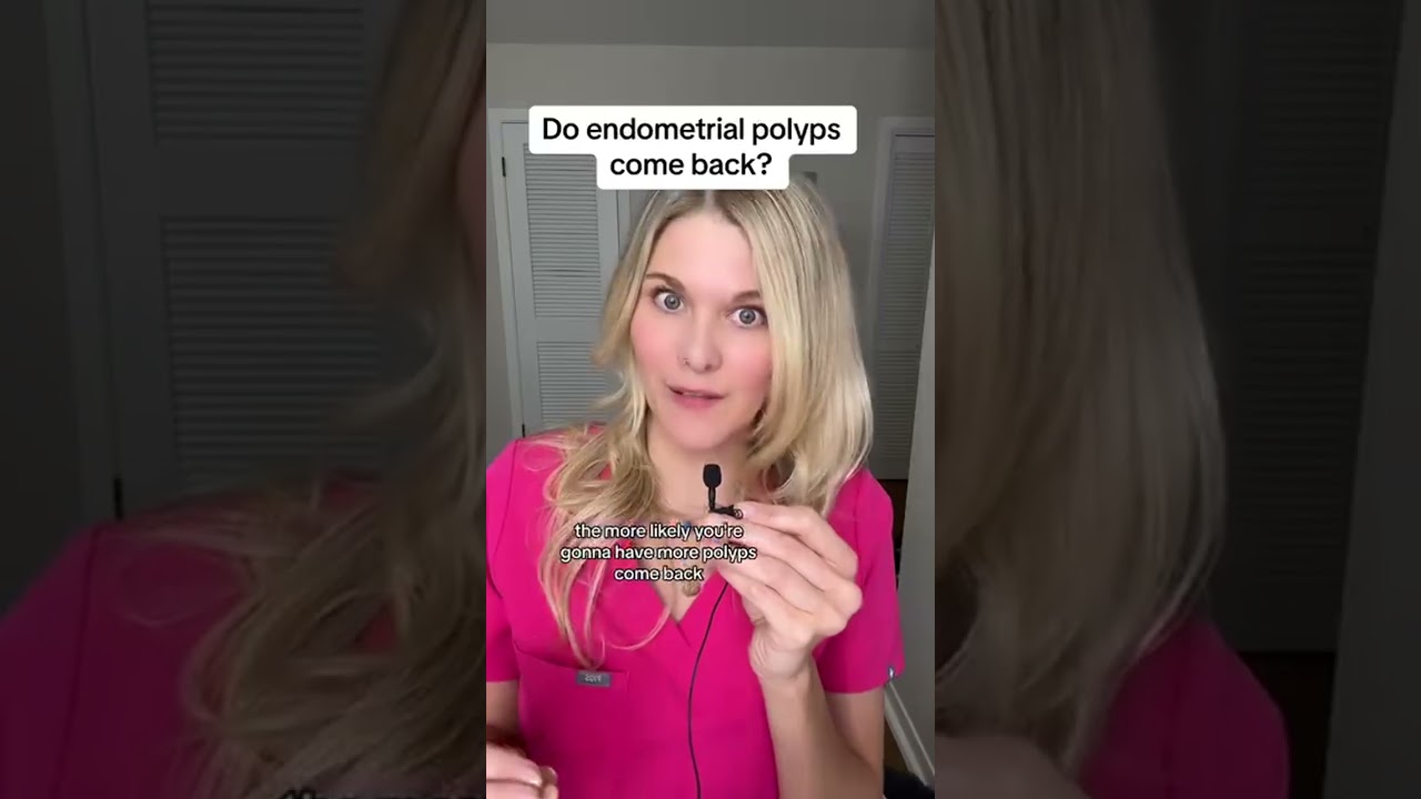 Do you have an endometrial polyp? What are the symptoms of a polyp? Do polyps come back? When should