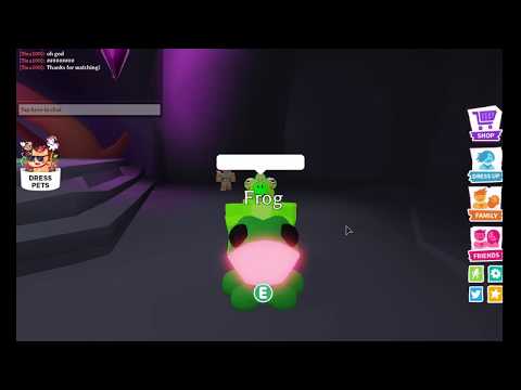 Steam Community :: Video :: Making MEGA neon Frog! [Adopt Me]