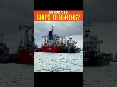 How Ports Assign Ships to Berths? Explained! | #BerthAllocation | #maritimelogistics