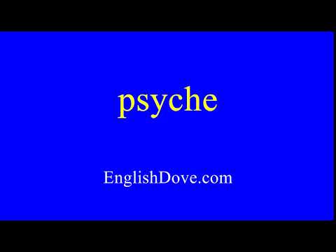 How to pronounce psyche in American English.