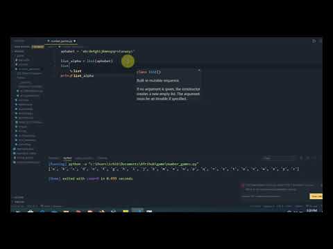 Python Random Letter Generation Using The Import Random Module and Strings | Part 1a