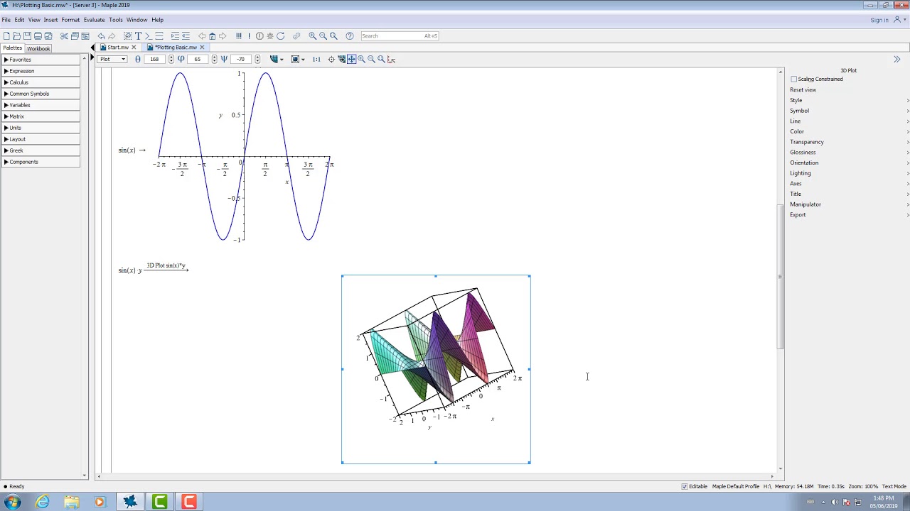 #MapleOfficeHours - Plotting Basics