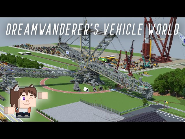 DreamWanderer's Vehicle Collection, and more! Minecraft Map