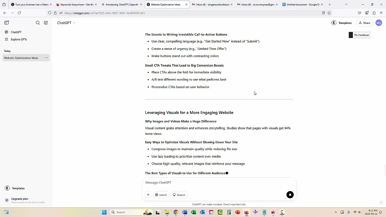 Building a Blog post with Keyword Anywhere and ChatGPT