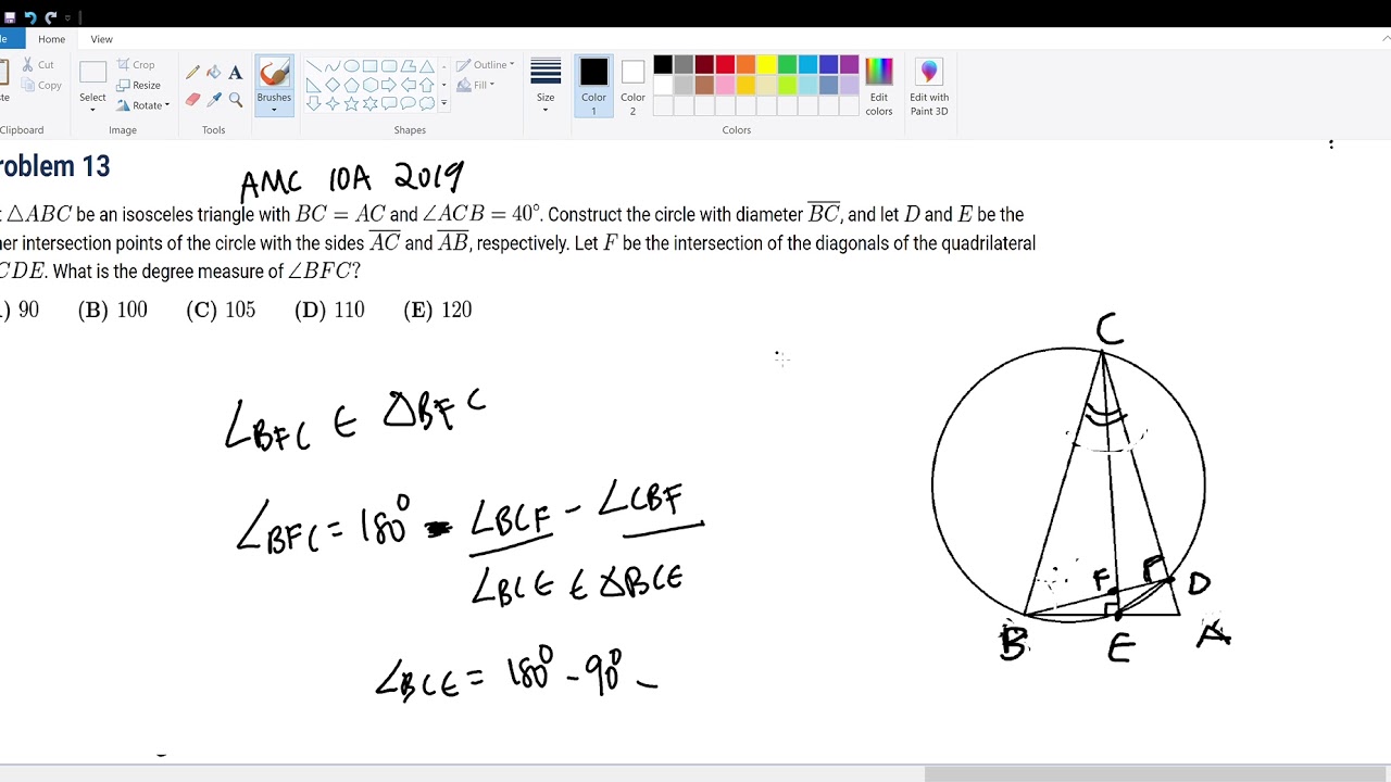 AMC 10A 2019 Problem 13