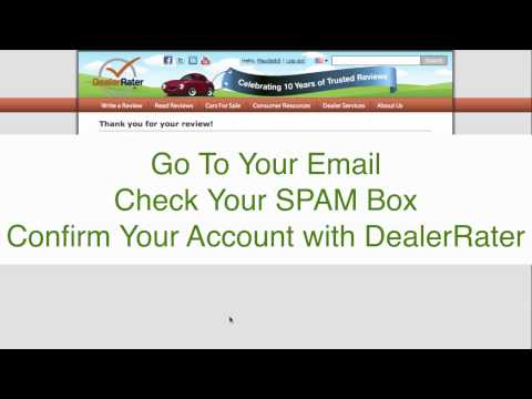 How To Leave A Review On DealerRater
