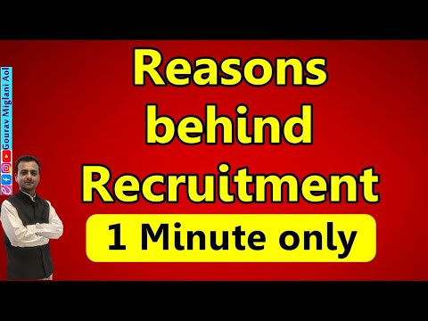 Reasons behind Recruitment | Reasons of Recruitment | Business Studies Class 12 Recruitment Reasons
