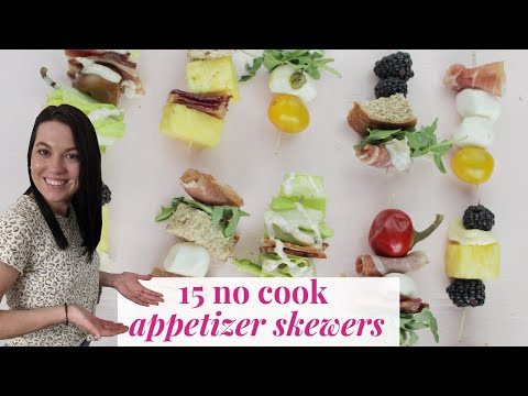 Skewer Appetizer Recipes | Easy Appetizers for Parties - Homebody Eats