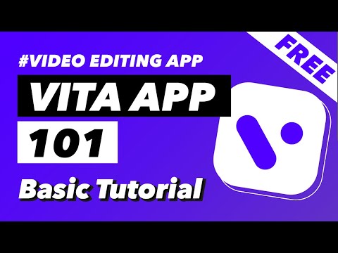 HOW TO USE VITA APP FOR BEGINNERS :: Video Editing App #VITA