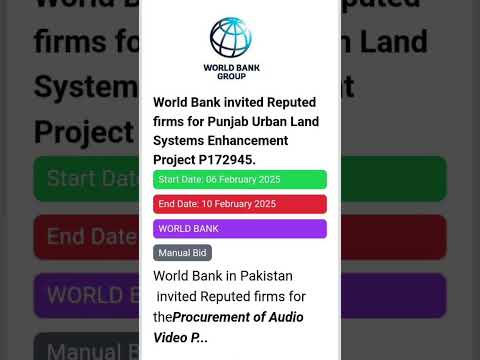 Looking for the latest NGO tenders in Pakistan? Visit NGOsTender.com for detail #tender #ngo