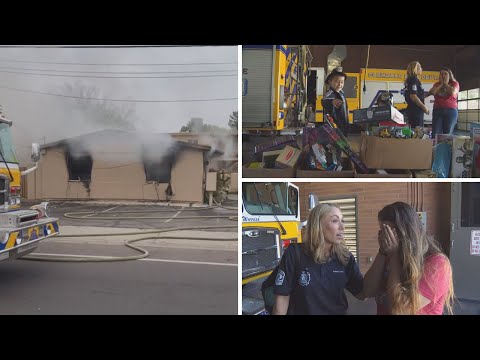 Community helps Glendale family who lost everything in fire