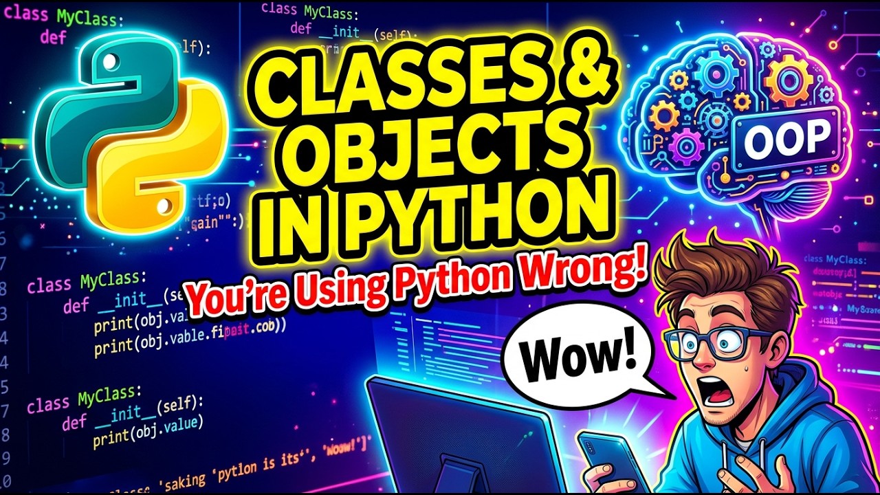 Classes & Objects in Python | Python Programming Day #11