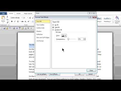 How to Emboss Something on Word : Office Software Help