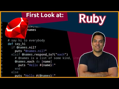 Ruby - First Impression [Programming Languages Episode 7]