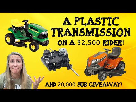 THE BIG SECRET! How to fix a Husqvarna/John Deere/MTD riding mowers blown out transmission oil seal
