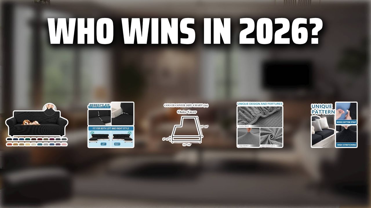 The Top 5 Best Sectional Couch Covers in 2026 - Must Watch Before Buying!