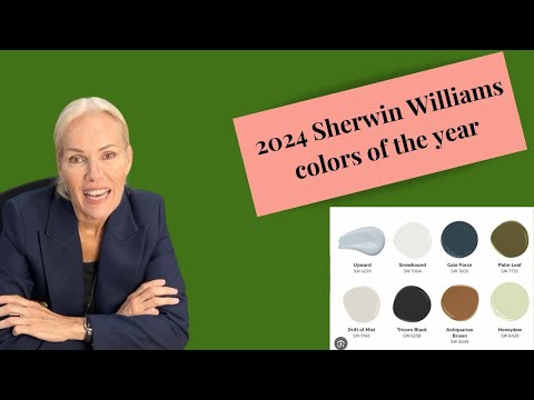 Color Trends of the Year 2024 Sherwin Williams