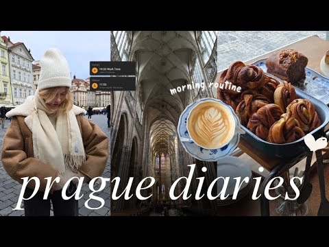 cozy vlog: winter in Prague, best cafes, Christmas vibes