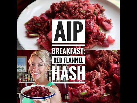 AIP Breakfast: Red Flannel Hash