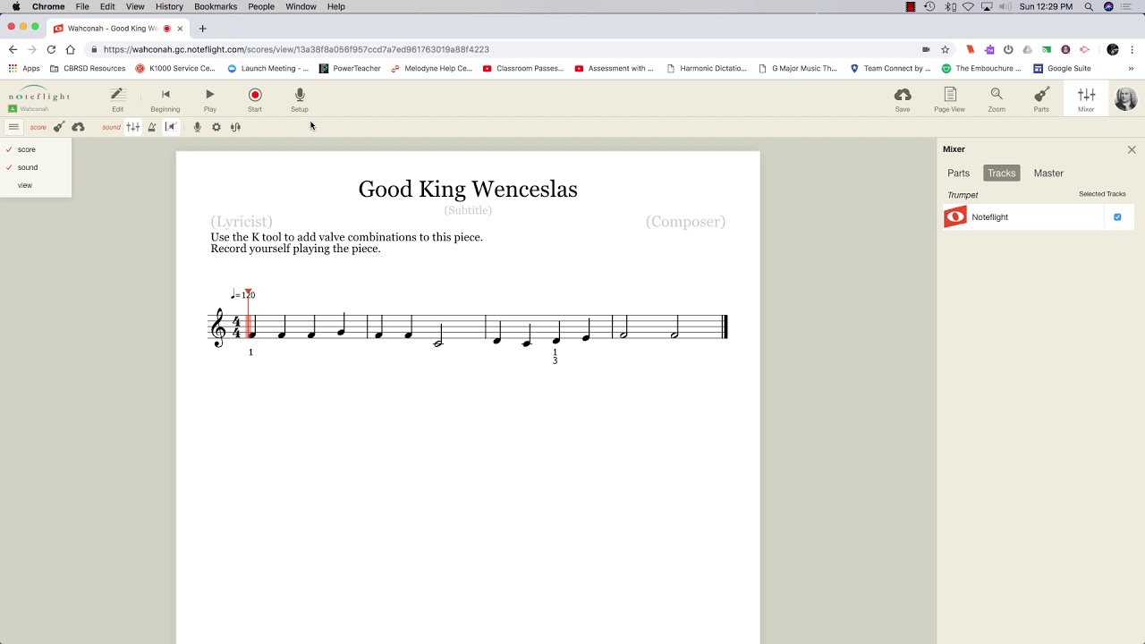 Creating a Recording Assignment