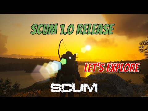 LIVE - SCUM - SCUM 1.0 - NPC's, New Dinky Bunkers, and a Sea Plane