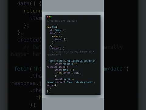 Master Vue.js: Options vs Composition API #VueJS