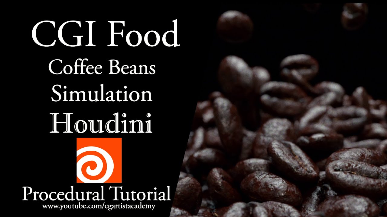 Houdini Coffee Bean Simulation Tutorial (Project files Included)