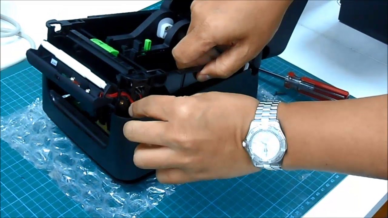 WS4 Printer (DT Model) - Dispenser Installation