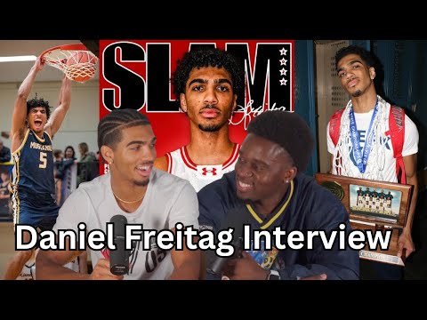 Daniel Freitag on TikTok Basketball, Running HIS Camp, Fav NBA Players, Football vs Basketball